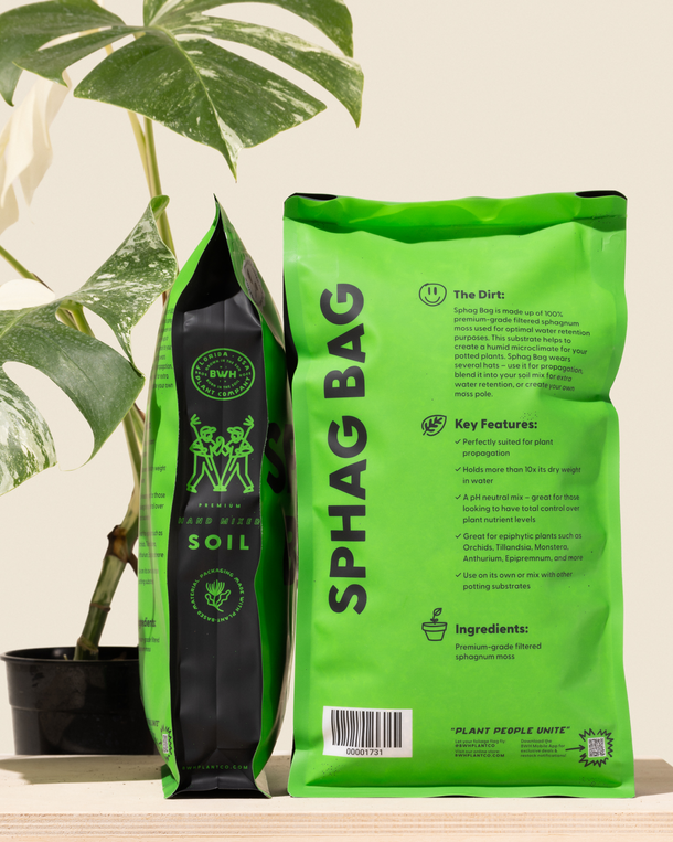 Sphag Bag: 1 Gallon – BWH Plant Co